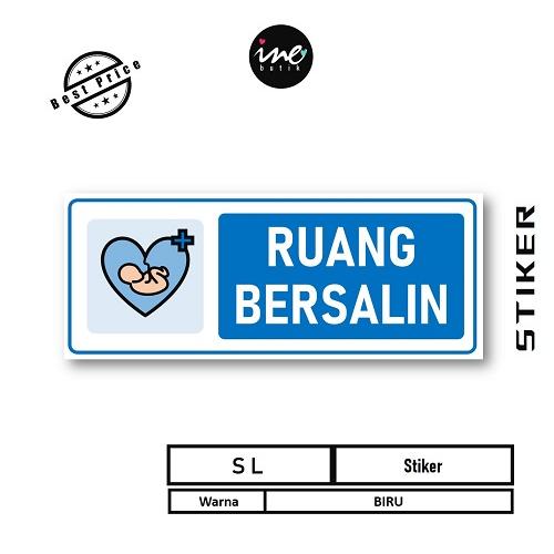 Jual STIKER KLINIK | STIKER PUSKESMAS - R. BERSALIN - Jakarta Utara ...