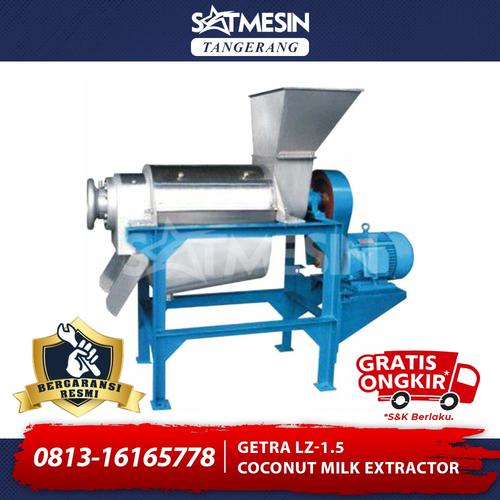 Jual LZ-1.5 COCONUT MILK EXTRACTOR GETRA / MESIN UNTUK MEMERAS KELAPA ...