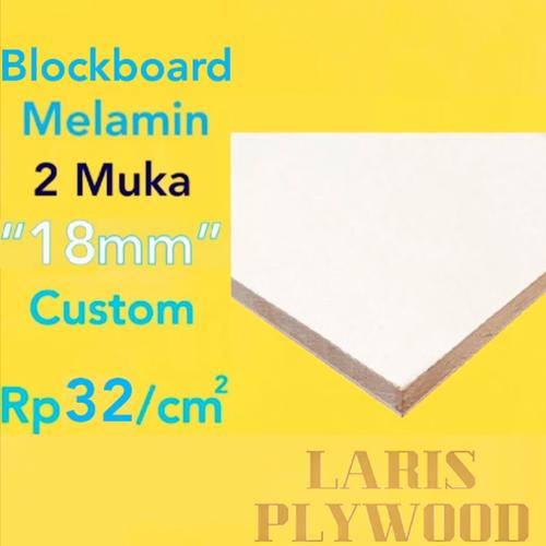 Jual Blockboard Melamin Custom 18mm 2 muka / Blockmin Custom - Jakarta ...