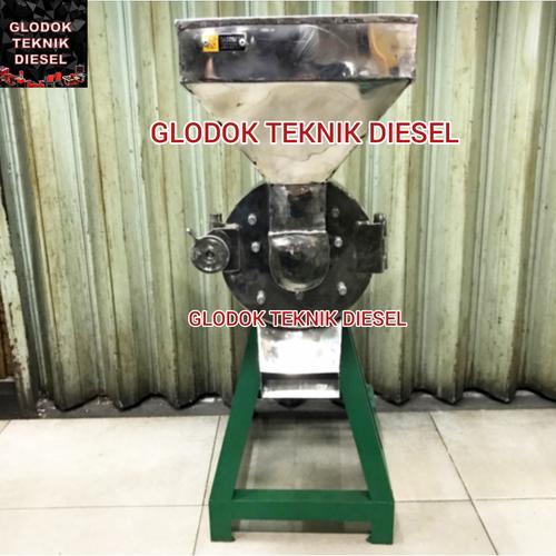 Jual Mesin Gilingan Bumbu Cabai Stainless 8 Inch / Mesin Giling Cabe ...