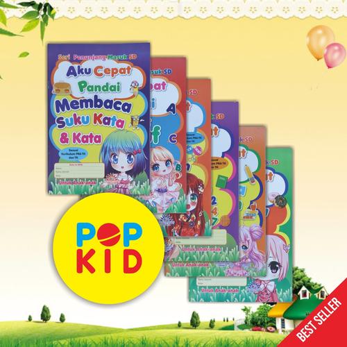 Promo BUKU AKU CEPAT PANDAI PAUD TK TERLENGKAP 1 PAKET 6 BUKU TERMURAH - Kota Surabaya - POPKID ...
