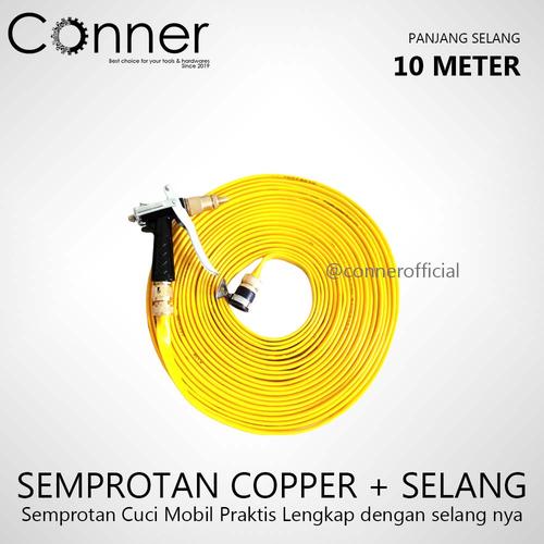 Jual Semprotan Cuci Mobil Copper + Selang Flexible 10 Meter - Semprotan ...