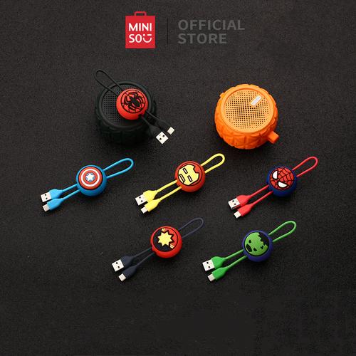 Jual MINISO Kabel Data MARVEL Type-C Bahan TPE yang modis, portabel ...