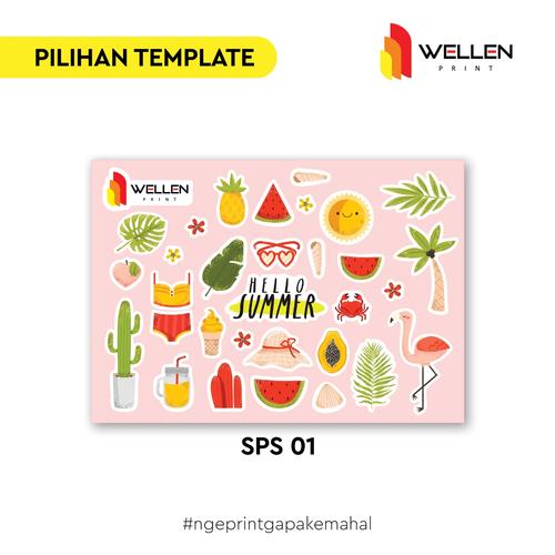 Jual Sticker Set Aesthetic / Cetak Stiker Dekorasi estetik agenda ...