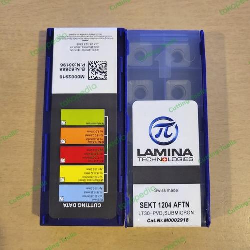 Jual SEKT 1204 LAMINA / INSERT MILLING / INSERT KOTAK / MATA BUBUT ...