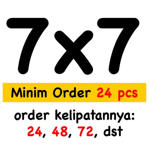 Jual Ukuran 7X7 cm Label Stiker Kromo (Cetak Plus Cutting) - KOTAK ...