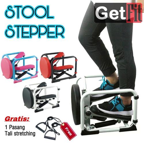 Promo Stool Stepper / Bangku Fitness / Twist stepper - Hitam - Jakarta ...