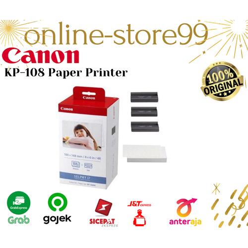 Jual Canon KP-108 Paper Printer Canon Selphy CP Series - KP108 original ...