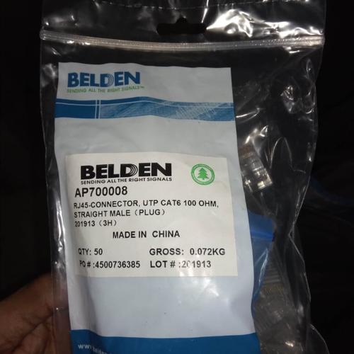 Jual Belden Connector RJ45 CAT6 AP700008 Original - Jakarta Pusat ...