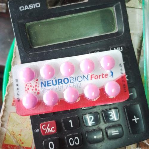 Jual NEUROBION Vitamin B1, B6, B12 Biru / Merah - 1 strip (10 tablet ...