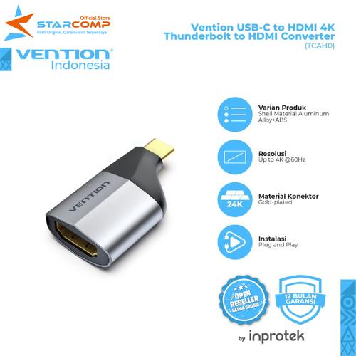 Jual Vention Type-C to HDMI Converter USB C Type C Adapter - TCA - Kab. Sleman - StarComp ...