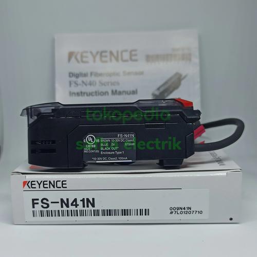 Jual KEYENCE FS-N41N Digital fiberoptic sensor - Jakarta Barat - Safha electrikk | Tokopedia