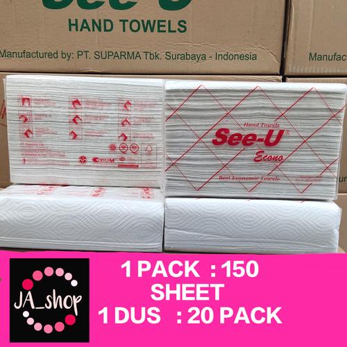Jual Tissue Hand Towel See U/Tissue dapur/Tissue tangan 1 Ply - Kota ...