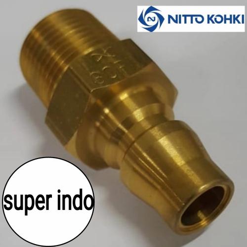 Jual Quick Coupler Coupling angin Nitto 30PM (3/8") HI Cupla Brass ...