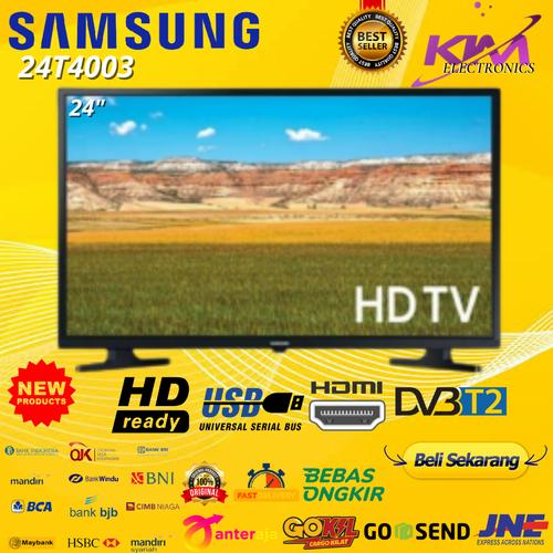 Jual SAMSUNG LED TV 24 inch 24T4003 DIGITAL - USB HDMI - NEW GARANSI ...