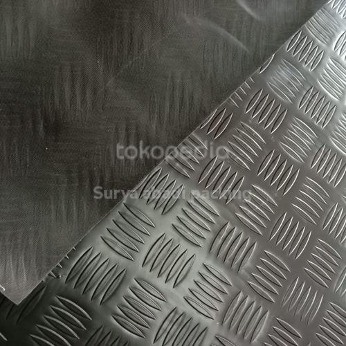 Jual Karpet lantai/karpet anti slip motif bordes hitam tebal 1,5mm x ...