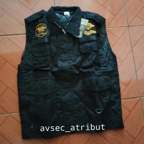 Jual rompi avsec hitam - M - Kab. Tangerang - camp outdoor | Tokopedia
