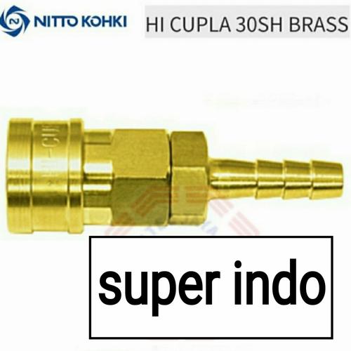 Jual Quick Coupler Coupling angin Nitto 30SH (3/8") HI Cupla Brass ...
