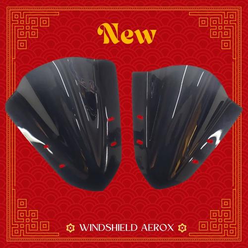 Jual VISOR YAMAHA AEROX 155 WINDSHIELD AEROX NEW CONNECTED MODEL ...