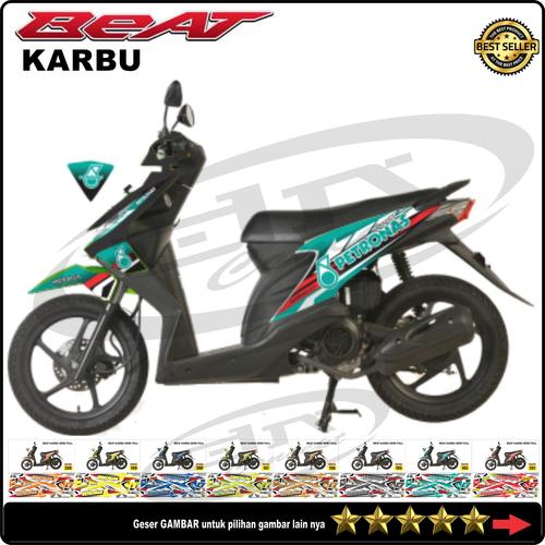 Jual Stiker Striping BEAT karbu Variasi Petronas Barracuda Sticker ...