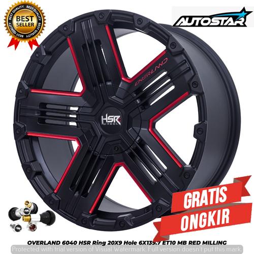 Jual Velg Mobil Hsr Semi Offroad Ring 20 Utuk Pajero Fortuner Triton R ...