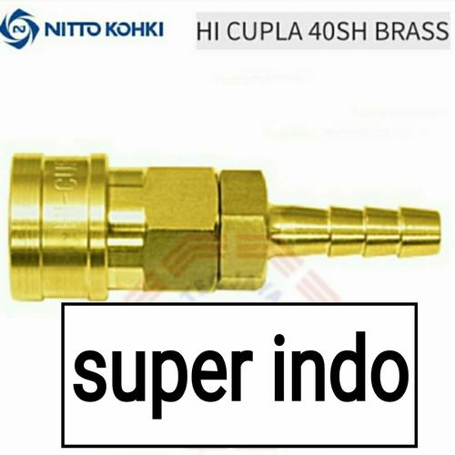 Jual Quick Coupler Coupling angin Nitto 40SH (1/2") HI Cupla Brass ...