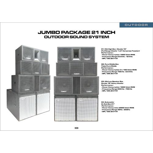 Jual Paket Sound System Outdoor Jumbo 21 Inch Thunder - Kota Surabaya ...