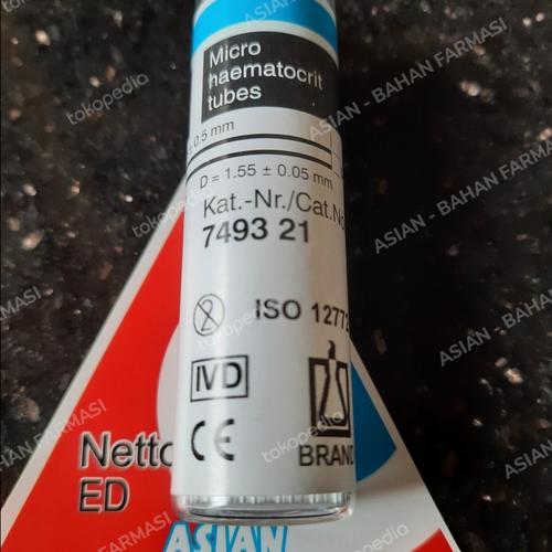 Jual Pipa Kapiler / Pipa Hematokrit / Pipa KLT / Pipa Kromatografi ...