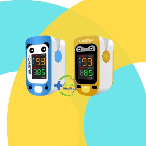 Jual oximeter anak kids A1 alat cek kadar oksigen darah detak jantung ...
