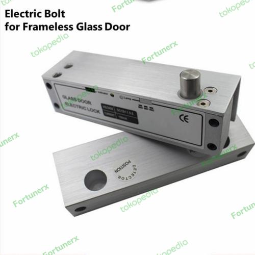 Jual Electric Lock Dropbolt Frameless Glass Door - Drop Bolt Pintu Kaca ...
