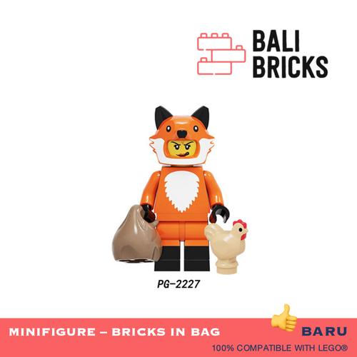 Jual Minifigure MF POGO Fox Costume - Lego compatible - Kab. Badung - Bali Bricks & Co | Tokopedia