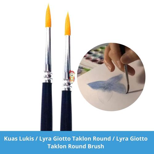 Jual Kuas Lukis / Lyra Giotto Taklon Round / Lyra Giotto Taklon Round ...