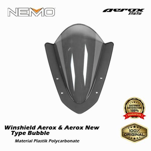 Jual WINDSHIELD YAMAHA AEROX 155 LAMA TIPE BUBLE MEREK NEMO - Jakarta ...