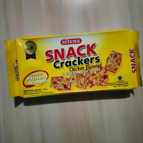 Jual Serena Snack Crackers Chicken Flavored 210gr - Jakarta Barat ...