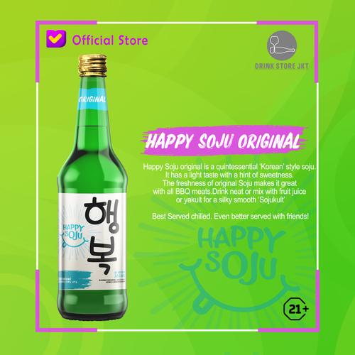 Jual Happy Soju - Original 1 BOTOL [360ML] - Jakarta Utara - Drink ...