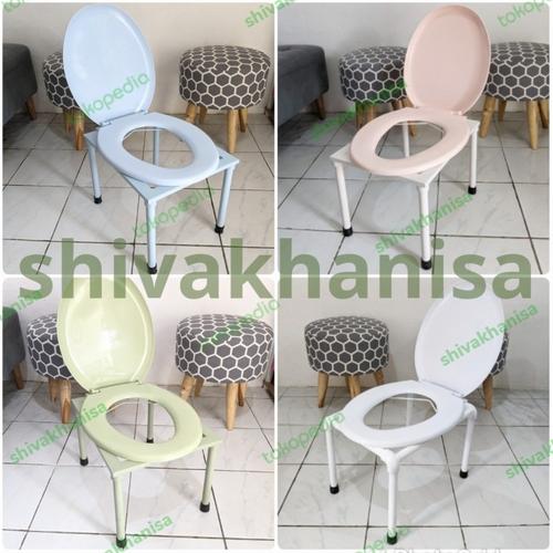 Jual Besi Kursi toilet kloset closet wc duduk jongkok seat portable 30 ...