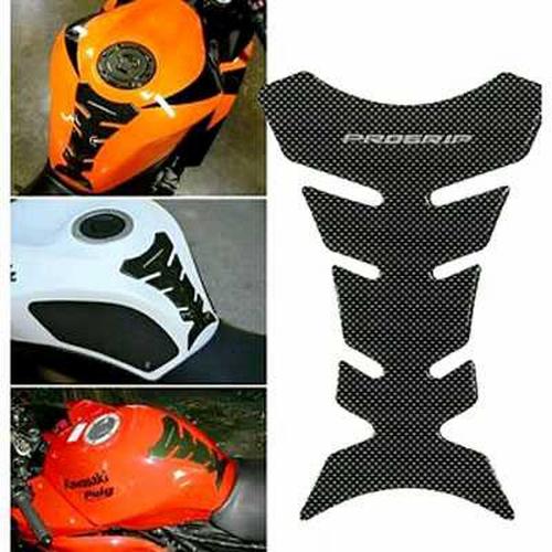 Jual sticker tanki motor carbon fiber pelindung tanki motor timbul ...
