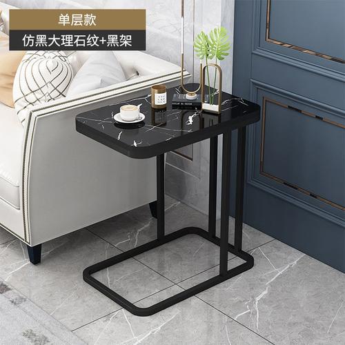 Jual Meja Rak Sofa Ruang Tamu Side Table Corner Style European - WHITE ...