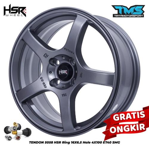 Jual Velg Mobil Racing Ring 16 Palang 5 HSR TENDON Pcd 4x100 Lebar Rata - Jakarta Selatan ...
