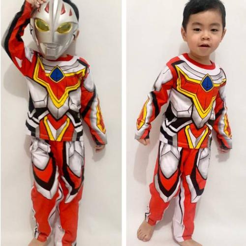Jual Baju Kostum Anak Laki Laki Ultraman Putih Dapat Topeng - ULTRAMAN ...