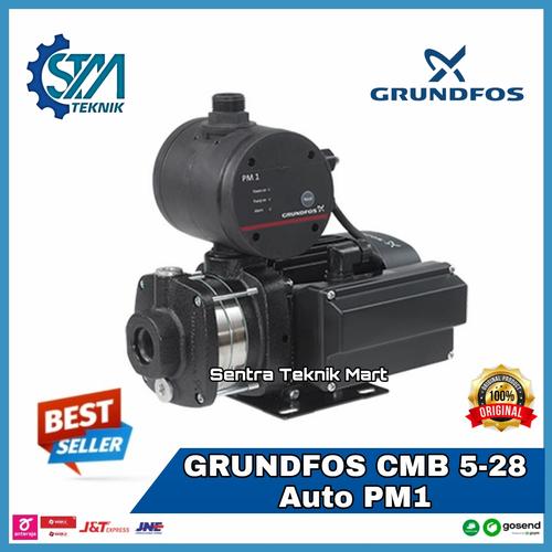Jual pompa booster air GRUNDFOS CMB 5-28 Auto PM1 pompa dorong air ...