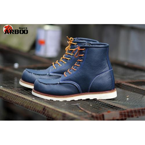 Promo sepatu red wing safety shoes original handmade ARBOO - Biru, 39 ...