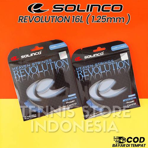 Jual Senar Tenis Solinco Revolution 16L / 1.25 String Original - Kab ...