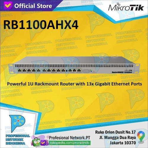 Promo Mikrotik Router RB-1100X4 RB1100X4 RB1100AHx4 Rackmount Cicil 0% ...