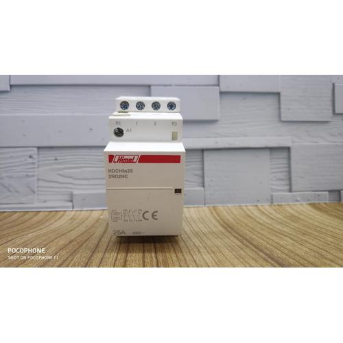 Jual Modular Contactor Himel / HDCH8S25422 / 4PX25A / 2NO 2NC - Jakarta ...