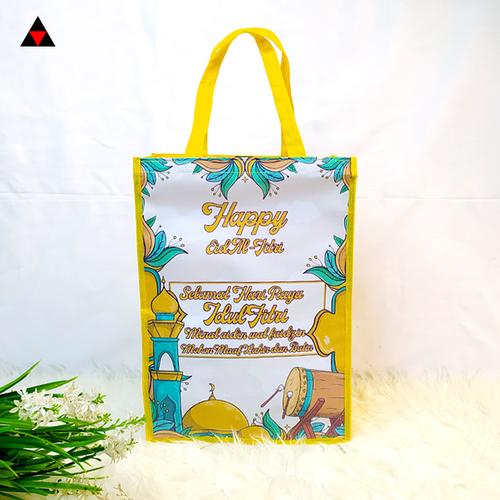 Jual TAS PARCEL LEBARAN IDUL FITRI/TAS LEBARAN COSTUM UKURAN 25X35X16 ...