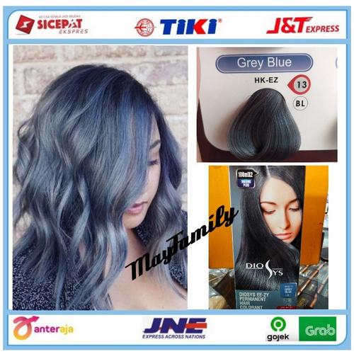 Jual cat rambut hair color diosys grey blue - ash - Jakarta Pusat ...