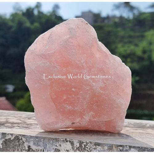 Jual 1.85.86RS - Natural Rose Quartz Rough Stone - Brazil - Kota Cimahi ...