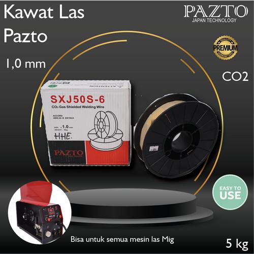 Jual Kawat Las Pazto CO 2 MIG MIGi 1 mm 5 KG - Jakarta Barat - Pazto ...