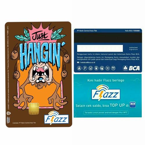 Jual Kartu Flazz Gen 2 /Gen2/ Looney Tunes Summer Tazmania 2021 Like ...
